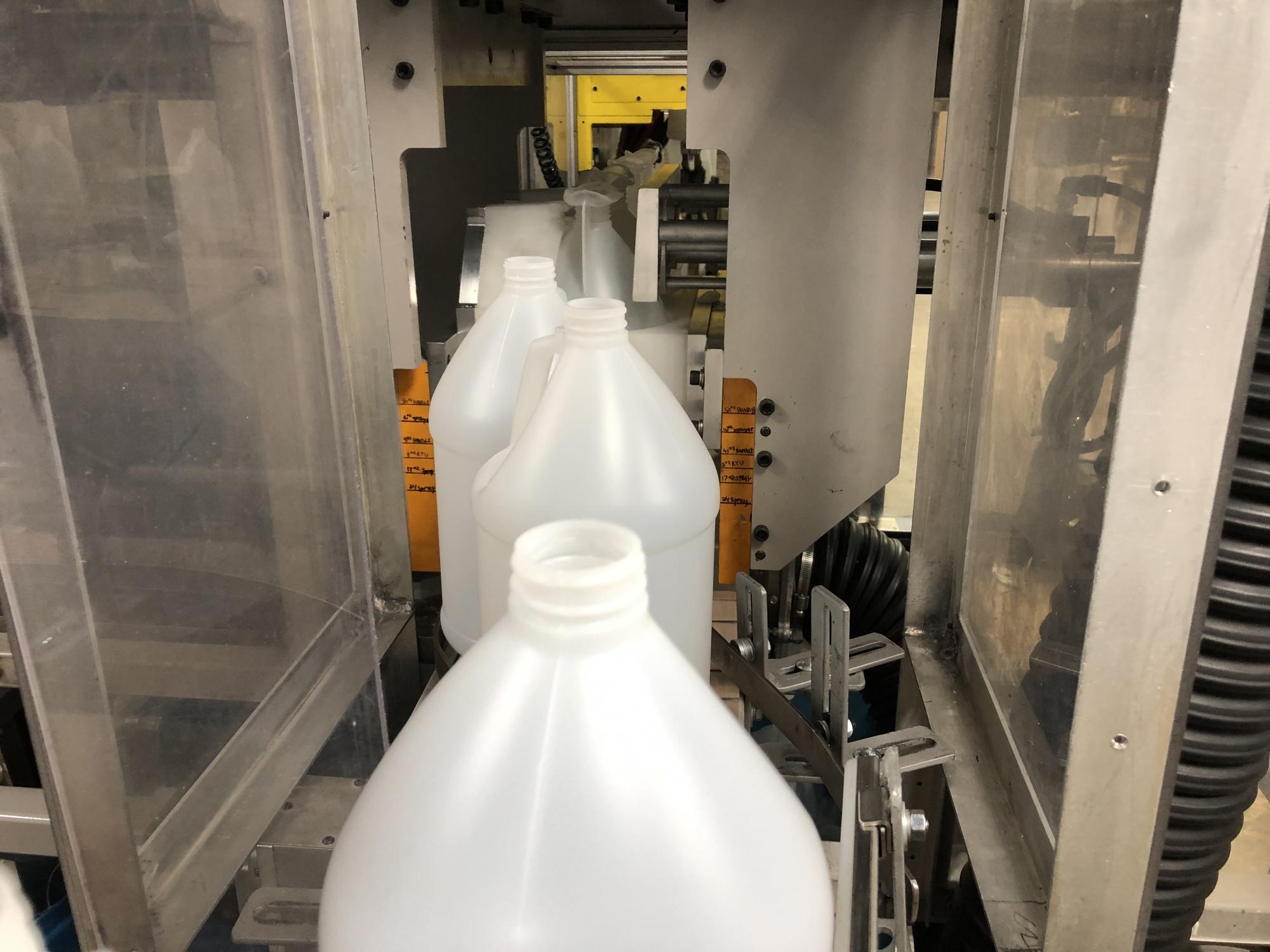 One Gallon industrial round bottle - Apex Plastics
